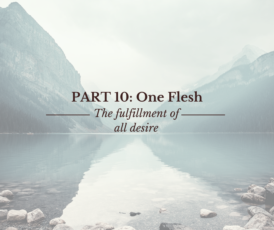 Part 10: One Flesh – All the Gifts